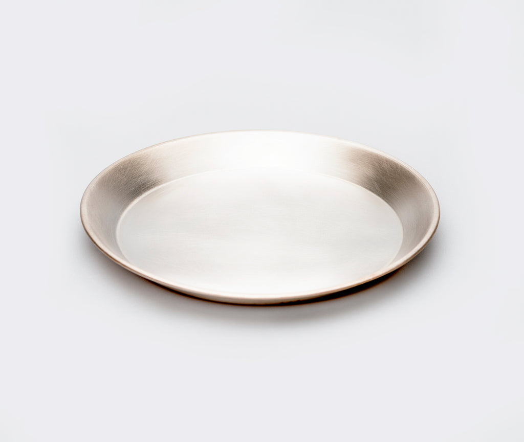 Azmaya Brass & Silver-plate Bank Valet Tray – zen minded