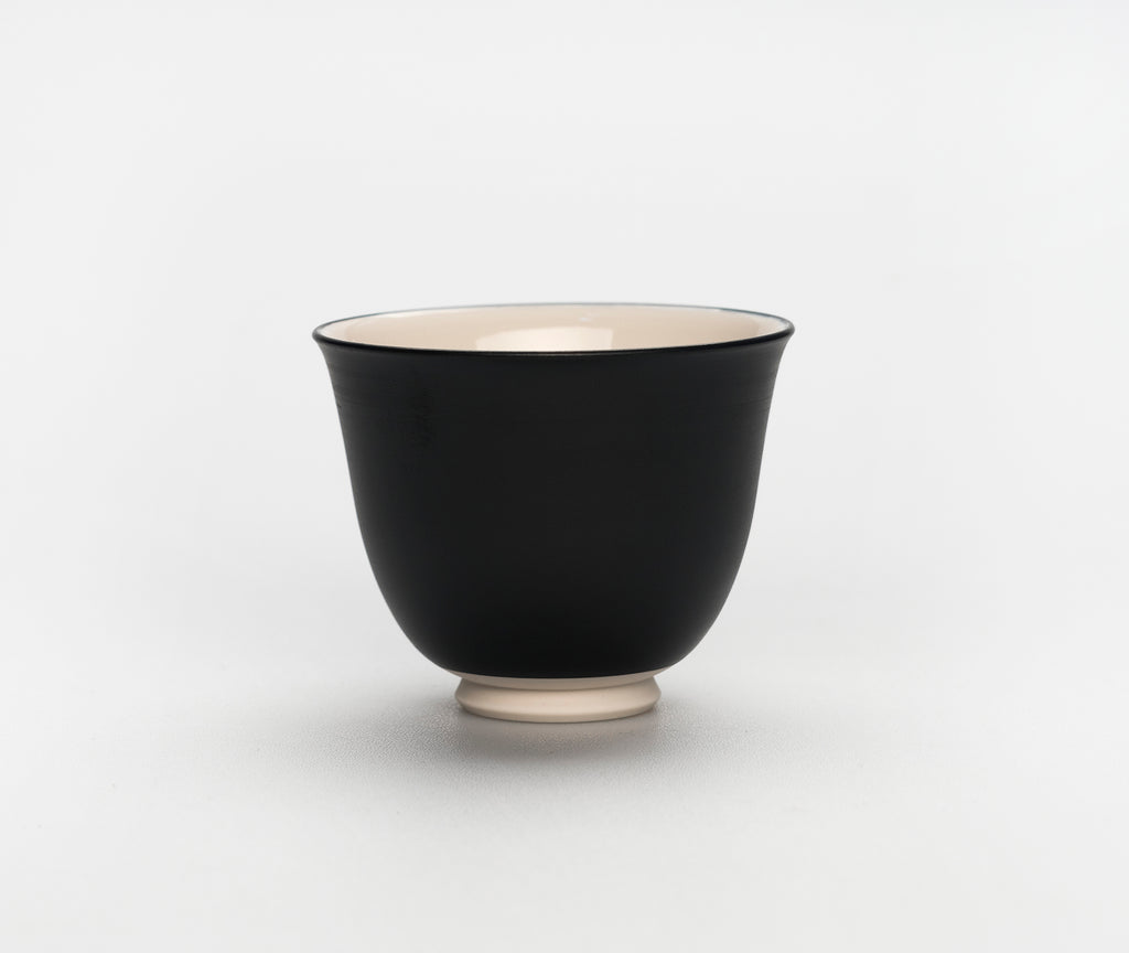 Susumuya Small Black Japanese Tea Cup – zen minded