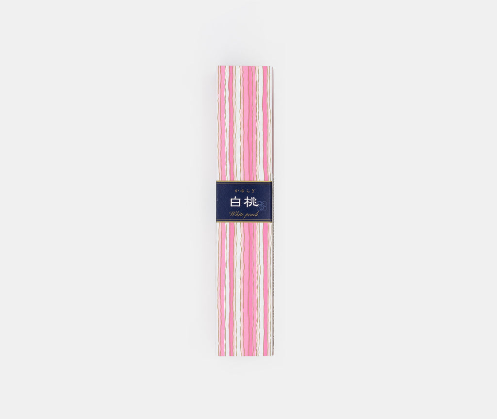 Nippon Kodo Kayuragi White Peach Japanese Incense Sticks – zen minded