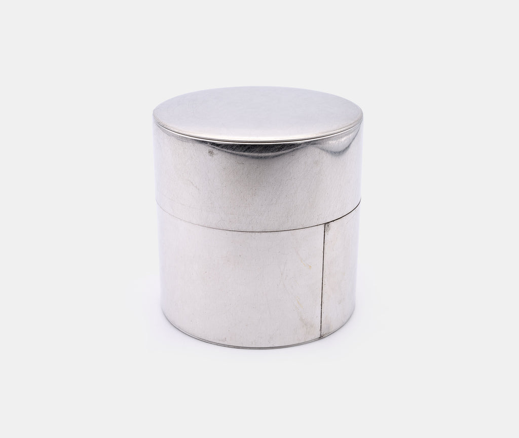 SyuRo Cylindrical Tea Caddy & Coffee Can S - Tin – zen minded
